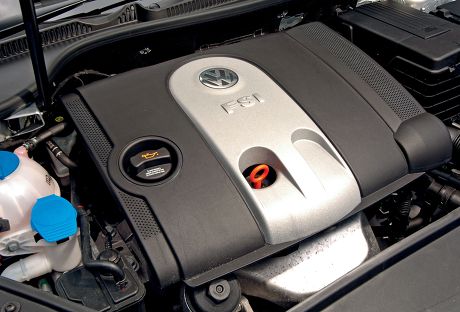 Engine Volkswagen Golf 16 Fsi Match Editorial Stock Photo - Stock Image ...
