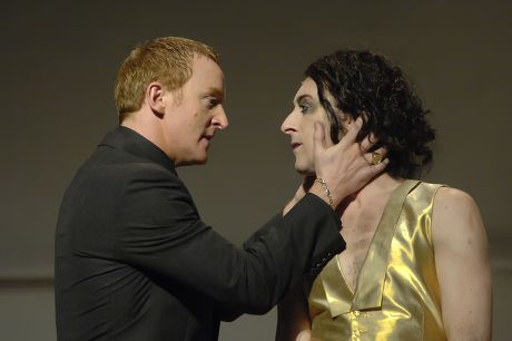 Tony Curran Alan Cumming Bacchae Powerfully Editorial Stock Photo ...