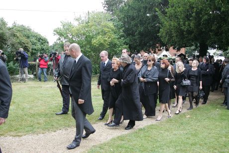 Mourners Arriving Church Editorial Stock Photo - Stock Image | Shutterstock