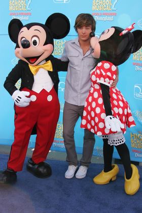 Mickey Mouse Zac Efron Minnie Mouse Editorial Stock Photo - Stock Image ...