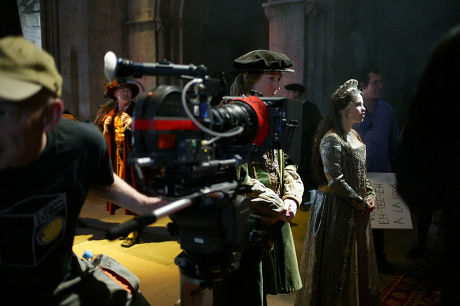 Henry Viii Helena Bonham Carter Filming Editorial Stock Photo - Stock ...