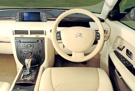 Cabin Interior Citroen C6 207 Hdi Editorial Stock Photo - Stock Image ...