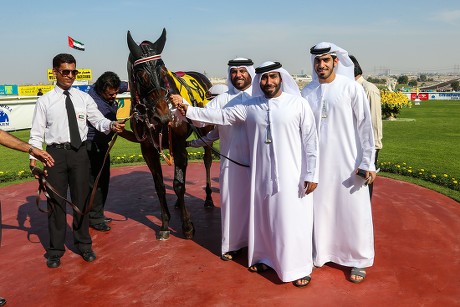 Horse Racing from Jebel Ali, United Arab Emirates - 28 Oct 2016 Stock ...