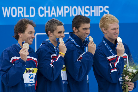 Aaron Pierson Ryan Lochte Michael Phelps Editorial Stock Photo - Stock ...