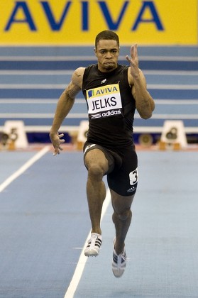 Mark Jelks Usa Competing 60m Aviva Editorial Stock Photo - Stock Image ...