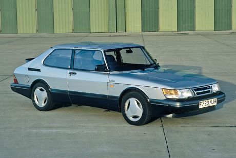 Saab 900 Turbo Old Classic Reg Editorial Stock Photo - Stock Image ...