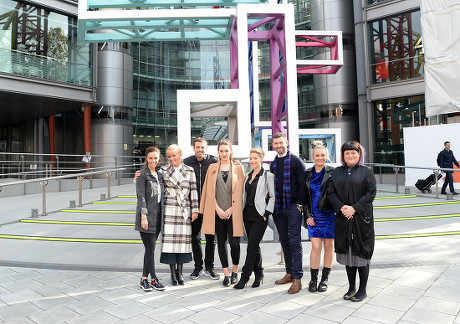 Cast Members Outside Channel 4 Building Editorial Stock Photo - Stock ...