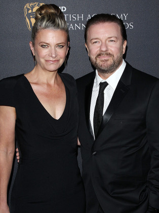 Ricky Gervais Jane Fallon Editorial Stock Photo - Stock Image ...