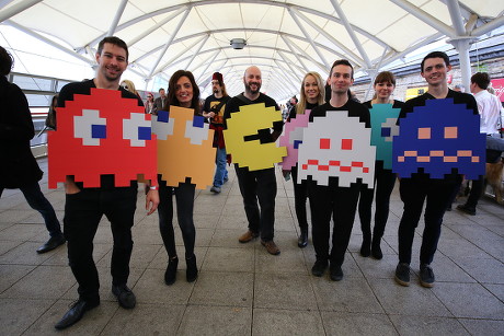 Participants Dressed Pacman Characters Day Two Editorial Stock Photo ...