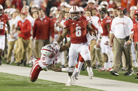 Wisconsin Badgers Running Back Corey Clement Editorial Stock Photo ...