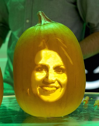 Dave Finkles Pumpkin Susanna Reid Editorial Stock Photo - Stock Image ...