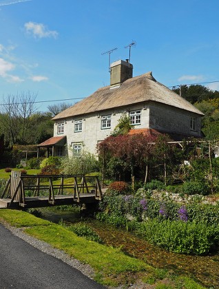 Little Bredy Village Dorset Editorial Stock Photo - Stock Image ...
