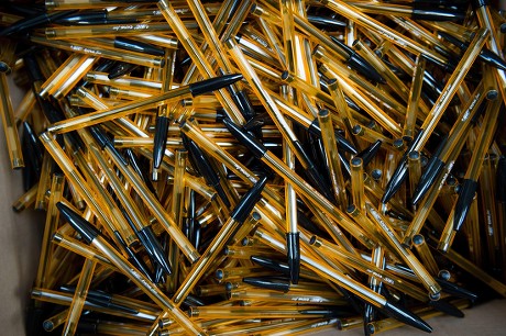 Bic ballpoint pen production plant, Montevrain, France - 27 Oct 2016 ...