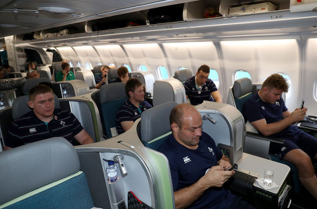 Ireland Rugby Team Depart Dublin Airport Editorial Stock Photo - Stock ...