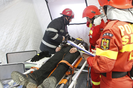 Firefighters Medical Emergency Staff Take Part Editorial Stock Photo ...