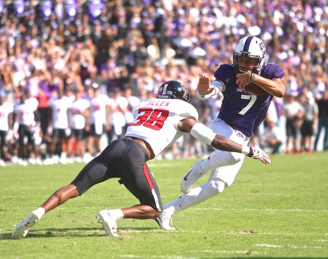 Tcu Quarterback Kenny Hill 7 Sweeps Editorial Stock Photo - Stock Image ...