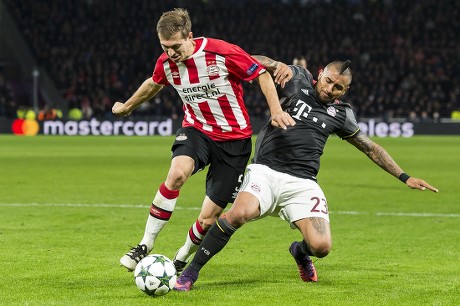 PSV Eindhoven v Bayern Munich, Group D Champions League football match ...