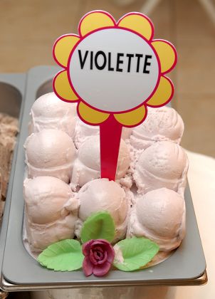 Violet Ice Cream Editorial Stock Photo - Stock Image | Shutterstock