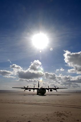 Raf Hercules C130k Aircraft Has Used Editorial Stock Photo - Stock ...
