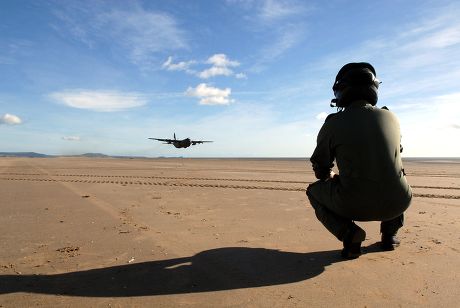 Raf Hercules C130k Aircraft Has Used Editorial Stock Photo - Stock ...