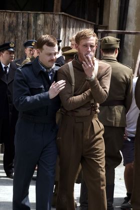 Scene Robert Whitelock Laurence Fox Colditz Editorial Stock Photo ...