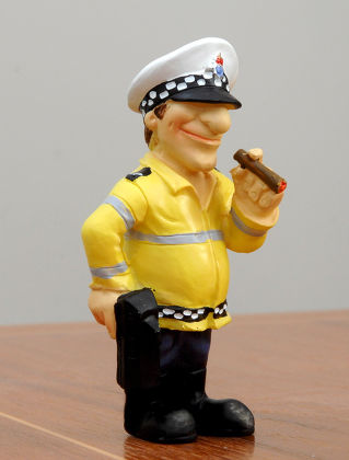 One Figurines Officer Holding Cigar His Editorial Stock Photo - Stock ...