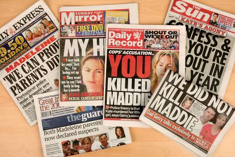 Madeleine Mccann Newspaper Headlines Editorial Stock Photo - Stock ...