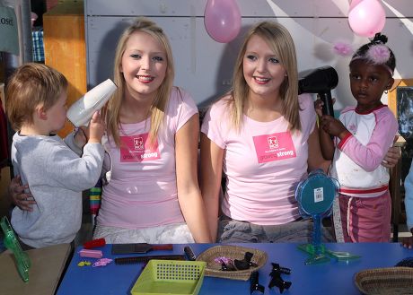__COUNT__ Samanda twins lend their support to the NCH Growing Strong ...