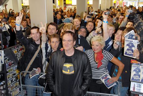 Quentin Tarantino Kissed By Fan Editorial Stock Photo - Stock Image ...