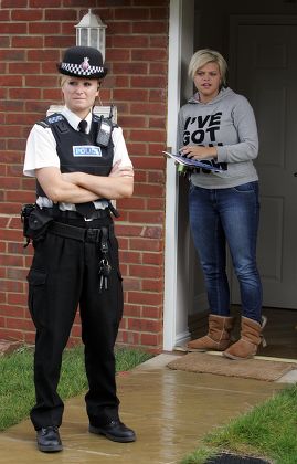 Police Officer Jade Goody She Stands Editorial Stock Photo - Stock ...