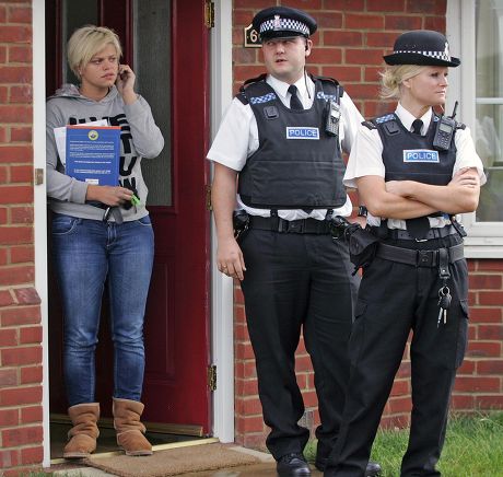 Police Officers Jade Goody She Stands Editorial Stock Photo - Stock ...