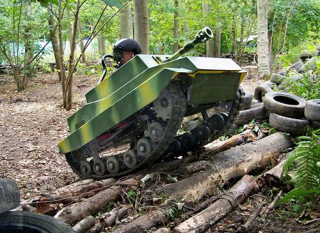 Paint Ball Panzer Powered By Honda Editorial Stock Photo - Stock Image ...