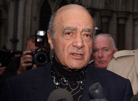 Harrods Owner Mohamed Al Fayed His Editorial Stock Photo - Stock Image ...