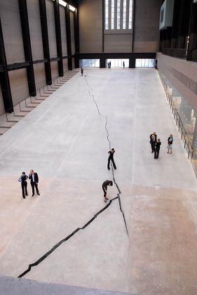 Shibboleth Latest Installation Turbine Hall Tate Editorial Stock Photo ...