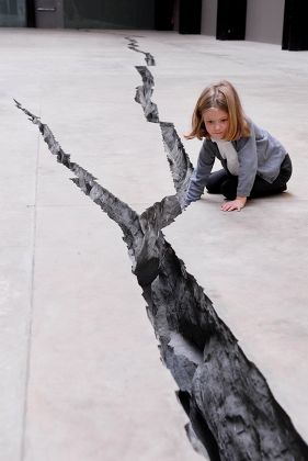 Shibboleth Latest Installation Turbine Hall Tate Editorial Stock Photo ...