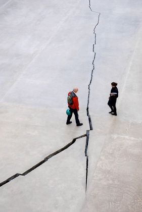 Shibboleth Latest Installation Turbine Hall Tate Editorial Stock Photo ...