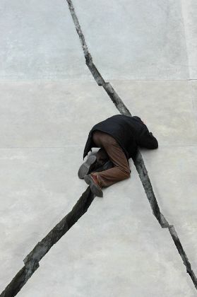 Shibboleth Latest Installation Turbine Hall Tate Editorial Stock Photo ...
