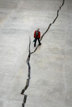 Shibboleth Latest Installation Turbine Hall Tate Editorial Stock Photo ...