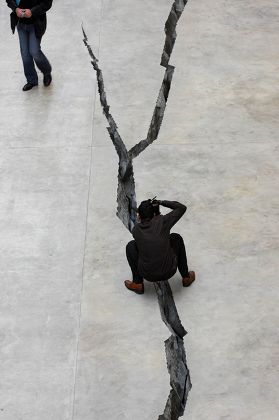 Shibboleth Latest Installation Turbine Hall Tate Editorial Stock Photo ...