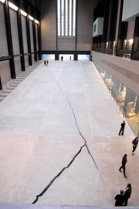 Shibboleth Latest Installation Turbine Hall Tate Editorial Stock Photo ...