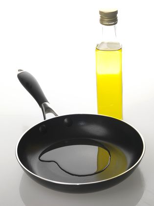 Frying Pan Cooking Oil Editorial Stock Photo - Stock Image | Shutterstock