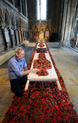 Hullbased Artist Martin Waters Puts Finishing Editorial Stock Photo ...