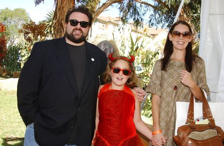 Kevin Smith Wife Jennifer Schwalbach Smith Editorial Stock Photo ...