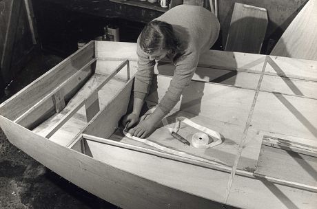 Mirror Sailing Dinghy Self Assembly Home Editorial Stock Photo - Stock ...