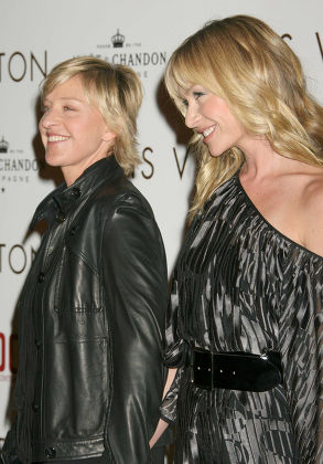 Ellen Degeneres Girlfriend Portia De Rossi Editorial Stock Photo ...