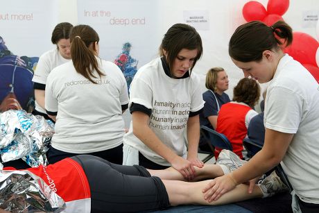 British Red Cross First Aid Units Editorial Stock Photo - Stock Image ...