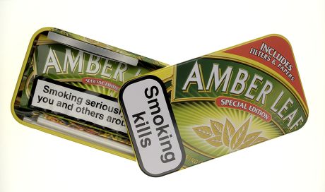 Amber Leaf Tobacco Tin Editorial Stock Photo - Stock Image | Shutterstock