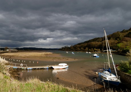 Axe Estuary Bathed Sunlight Dark Rain Editorial Stock Photo - Stock ...