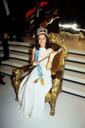 Miss World Winner Silvana Suarez Argentina Editorial Stock Photo ...