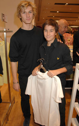 Alex Pettyfer His Younger Brother James Editorial Stock Photo - Stock ...